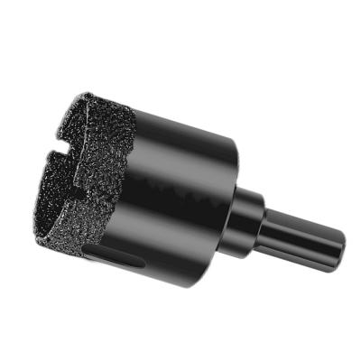 China Diamond Drill Bit Set Vacuum Brazed Diamond Drilling Core Bits Drills Hole Saw Hole Cutter For Porcelain Marble for sale