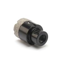 China M14 6-125mmm Vacuum brazed diamond hole saw core drill bit for marble porcelain dry drilling for sale