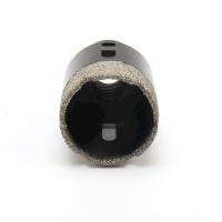 China M14 6-125mmm Vacuum brazed diamond hole saw core drill bit for marble porcelain dry drilling for sale