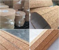 China Glass Divider Protector Cork Blocks For Glass Protection Cork Mat Pads for sale