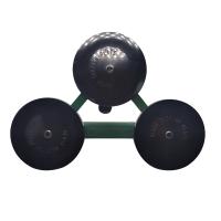 China PBLOG Strong suction 220kg glass suction cup three jaw hand tools natural rubber for sale