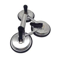 China High quality hot sale Strong suction vacuum handling tool Ceramic glass Three head suction cups for sale