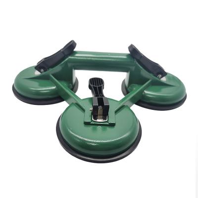 China High quality strong suction Heavy object extractor Three chassis thickened Glass tool rubber suction cup for sale