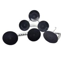 China high quality glass ceramics, metals lifting tool strong suction Three chassis Metal handle rubber suction cup for sale