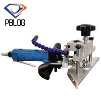 China Manufacturer direct sale Pneumatic handheld small machine Safety Corner Glass ceramic slate chamfering machine for sale