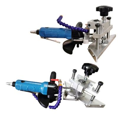 China Air-driven angle grinder for glass without electricity safety for sale