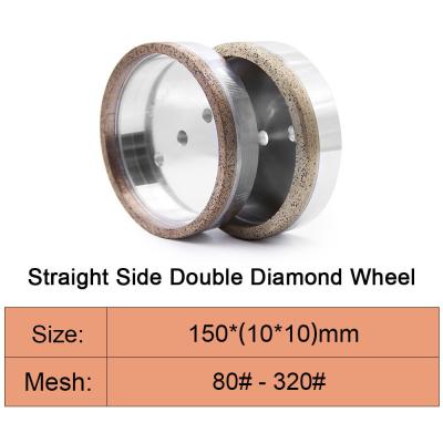 China OBM Chamfer Diamond Grinding Wheel For Straight Edge Machine for sale