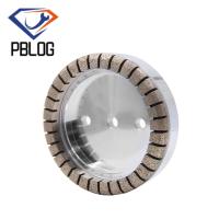 China Particles Double Diamond Grinding Wheel Aluminum 175MM Diameter for sale