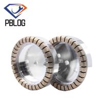 China Particles Double Diamond Grinding Wheel Aluminum 175MM Diameter for sale