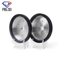 China Custom Black Resin Grinding Wheel Slate / Glass For Straight Edge Machine for sale