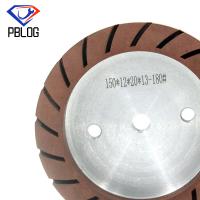 China Toothed Resin Grinding Wheel Speed RPM No Scratch Cup Shape Brown for sale