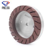 China Toothed Resin Grinding Wheel Speed RPM No Scratch Cup Shape Brown for sale