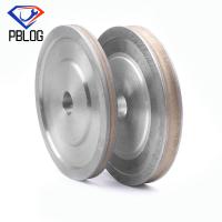China 4 Inch Diamond Grinding Wheel Glass Hardness Synthetic 10mm Thickness for sale