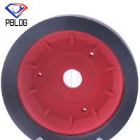 China Bowl Resin Bond Wheel Diamond Slate Red Grinding Wheel Long Life for sale
