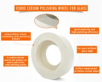 China X5000 Cerium Oxide Grinder Polishing Wheel Rubber Glass Wheel for sale