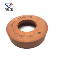 China 10S40 Rubber Polishing Abrasive Wheel Grit 150 / 130mm Glass Processing Tools for sale