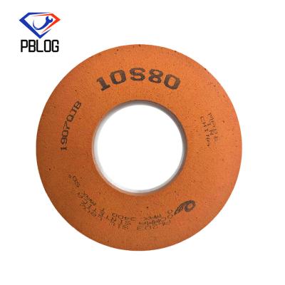 China 10S80 Glass Polishing Wheel 150mm / 130mm Rubber For Glass Machines for sale