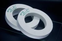 China Imported Wool Spiral Polishing Wheel White Felt Wheel Polishing for sale