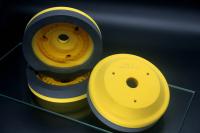 China Diamond Resin Grinding Wheel Bowl Long Life Grinding Wheel Hardness for sale