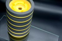 China Diamond Resin Grinding Wheel Bowl Long Life Grinding Wheel Hardness for sale