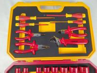 China 29PCS Electrician Tool Set 1000V VDE Insulated Electric Hand Tool Set for sale