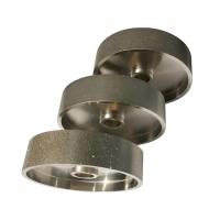 China Electroplating Wood Grinding Wheel Metal Grit Silver Customized for sale