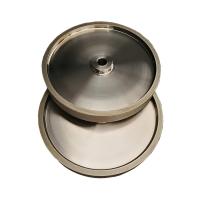 China Electroplating Wood Grinding Wheel Metal Grit Silver Customized for sale
