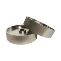 China Electroplating Wood Grinding Wheel Metal Grit Silver Customized for sale