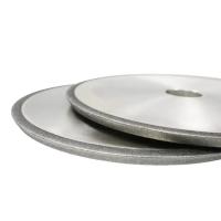 China Flat M2 Steel Electroplated Grinding Wheel Various Shapes Silver for sale