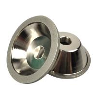 China Bowl Electroplated Diamond Grinding Disc CBN Diamond Sharpening Wheel for sale