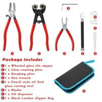 China OEM Electrician Tool Set Cutter Mosaic Glass Cutter Kits 8 Pieces for sale