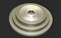 China Flat M2 Steel Electroplated Grinding Wheel Various Shapes Silver for sale