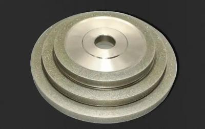 China Flat M2 Steel Electroplated Grinding Wheel Various Shapes Silver for sale
