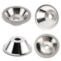China Bowl Electroplated Diamond Cutting Disc Metal Glass Edging Grinding Wheel for sale