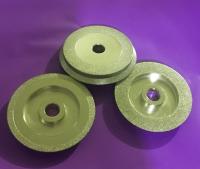 China Rough Cubic Boron Nitride CBN Grinding Wheel Chamfering Electroplated for sale