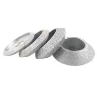 China Small Electroplated Grinding Wheel Silver Electric Grinding Wheel 50mm for sale