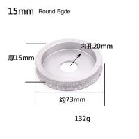 China Small Electroplated Grinding Wheel Silver Electric Grinding Wheel 50mm for sale