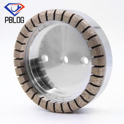 China Boke 150mm Full Segmented Diamond Grinding Wheel for Double Line Edging Machine for sale