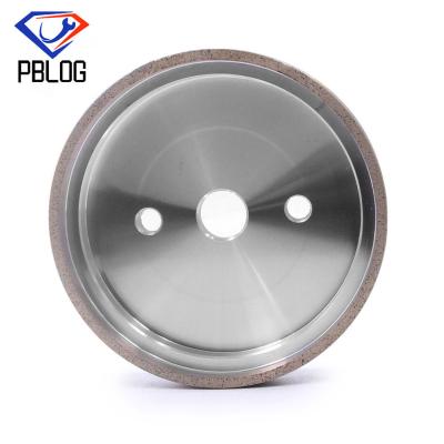 China Boke 130mm Continuous Diamond Arris Grinding Wheel for Straight Line  Machine for sale