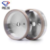 China Boke 130mm Continuous Diamond Arris Grinding Wheel for Straight Line  Machine for sale