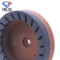China Boke 6In Cup Shape Turbo Resin Polishing Wheel  for Straight Line  Machine for sale