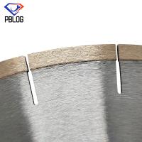 China PBLOG 13.78In Diamond Segmented Cutting Disc For Marble / Tile / Stone for sale