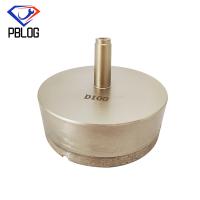 China Large size one-piece sintered diamond drill bit for glass hole for sale