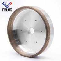 China Silver Long Durability Diamond Polishing Wheel 2-19MM Thickness Cup Shape for sale