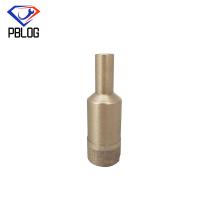 China Double Edge Diamond Cutting Bit Precision Straight Shank For Tile / Glass for sale