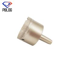 China Silver 3 - 80mm Glass Drill Bits Diamond Glass Core Drill With High Heat Resistance for sale