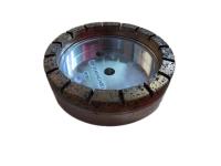 China 8*8mm Working Layer Size Diamond Polishing Wheel For Glass Grinding for sale