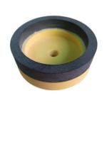 China Cup Wheel Plastic Platform Resin Grinding Wheel 130mm 240# Thin Glass Grinding Standard Double Edge Machine for sale