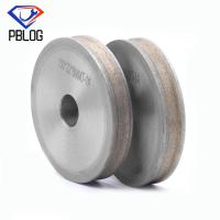 China PBLOG Diamond Grinding Wheel 240 Grit Round Edge Arbor Hole 12/22/30mm Max Speed 4500rpm for sale