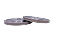 China 4mm*2 Working Layer Size Diamond Grinding Wheel for Smooth Grinding for sale